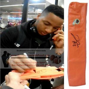 Other | Josh Doctson Washington Redskins Signed Pylon Coa | Poshmark